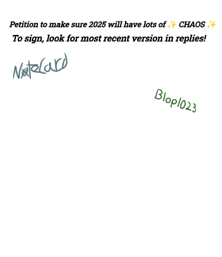 PETITION!! | Fandom