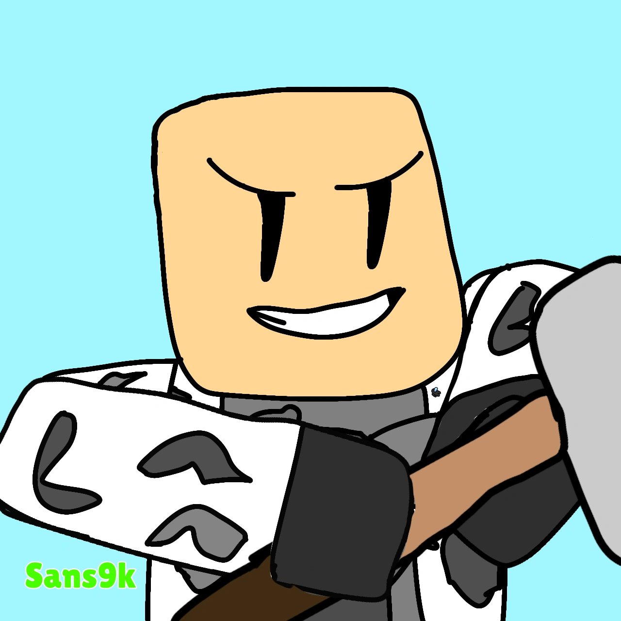 Fan art of sledger | Fandom