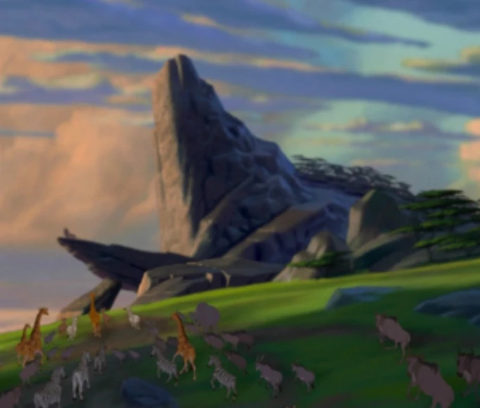 Pride rock Changing Colours? | Fandom