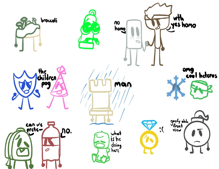 Old Object Show Doodles | Fandom