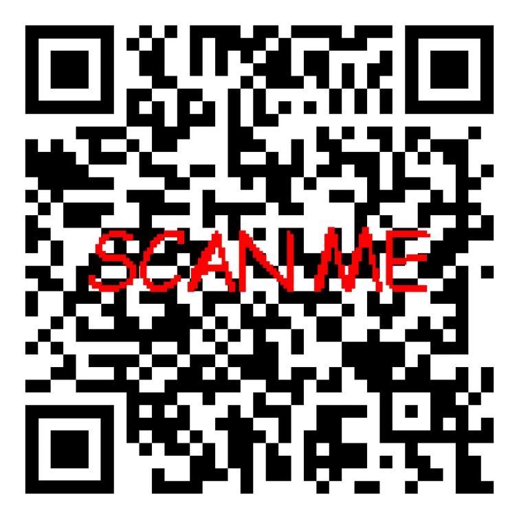 I maked a cool picture of Baldi but you need scan this QR code! | Fandom