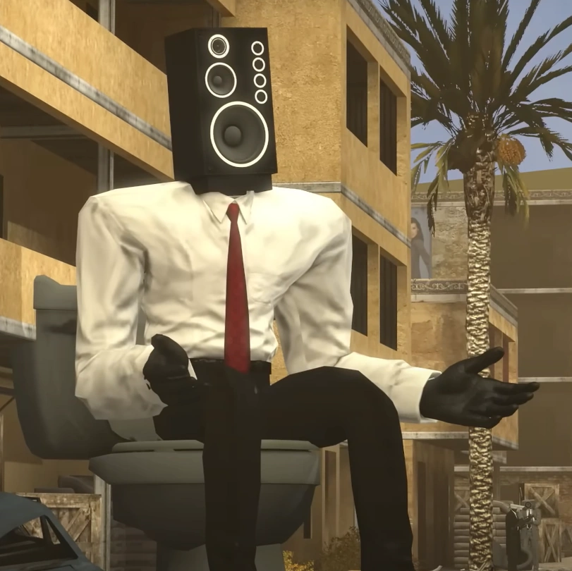 How can we call Large Speakerman's tie color? | Fandom