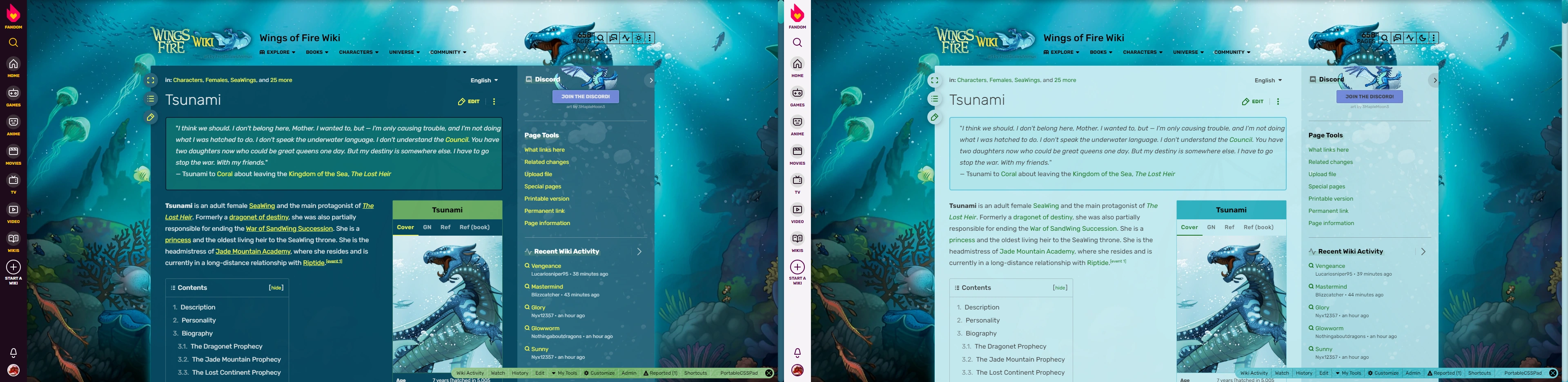 Blue Theme Showcase | Fandom