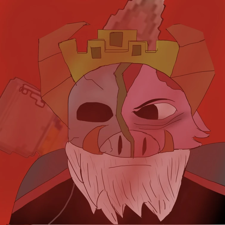 Glutton with his upgraded weapon. | Fandom