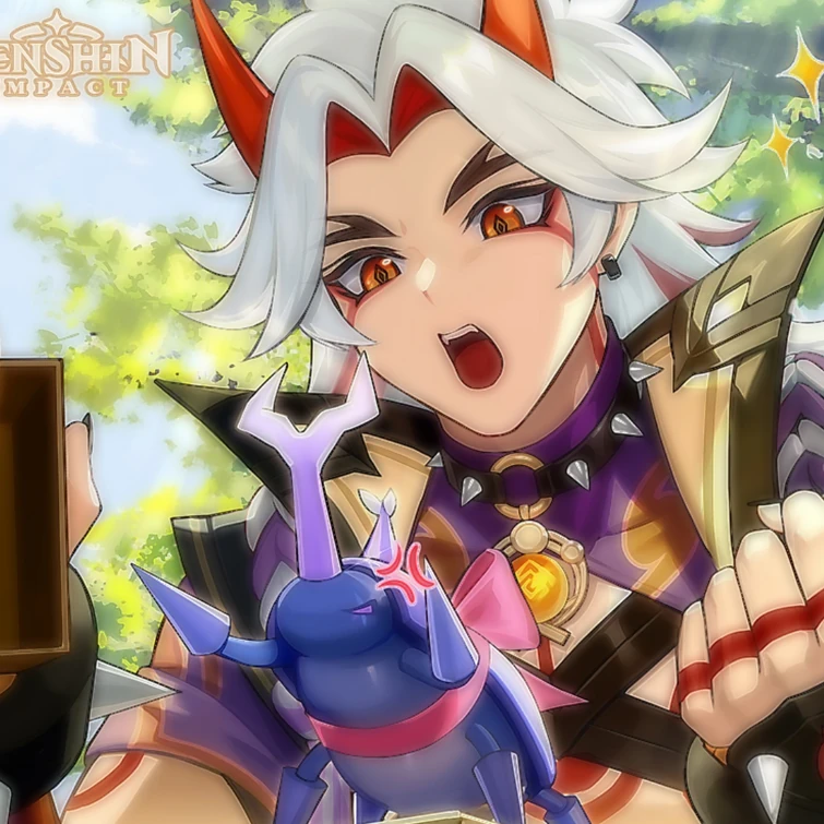 itto birthday art icon! | Fandom