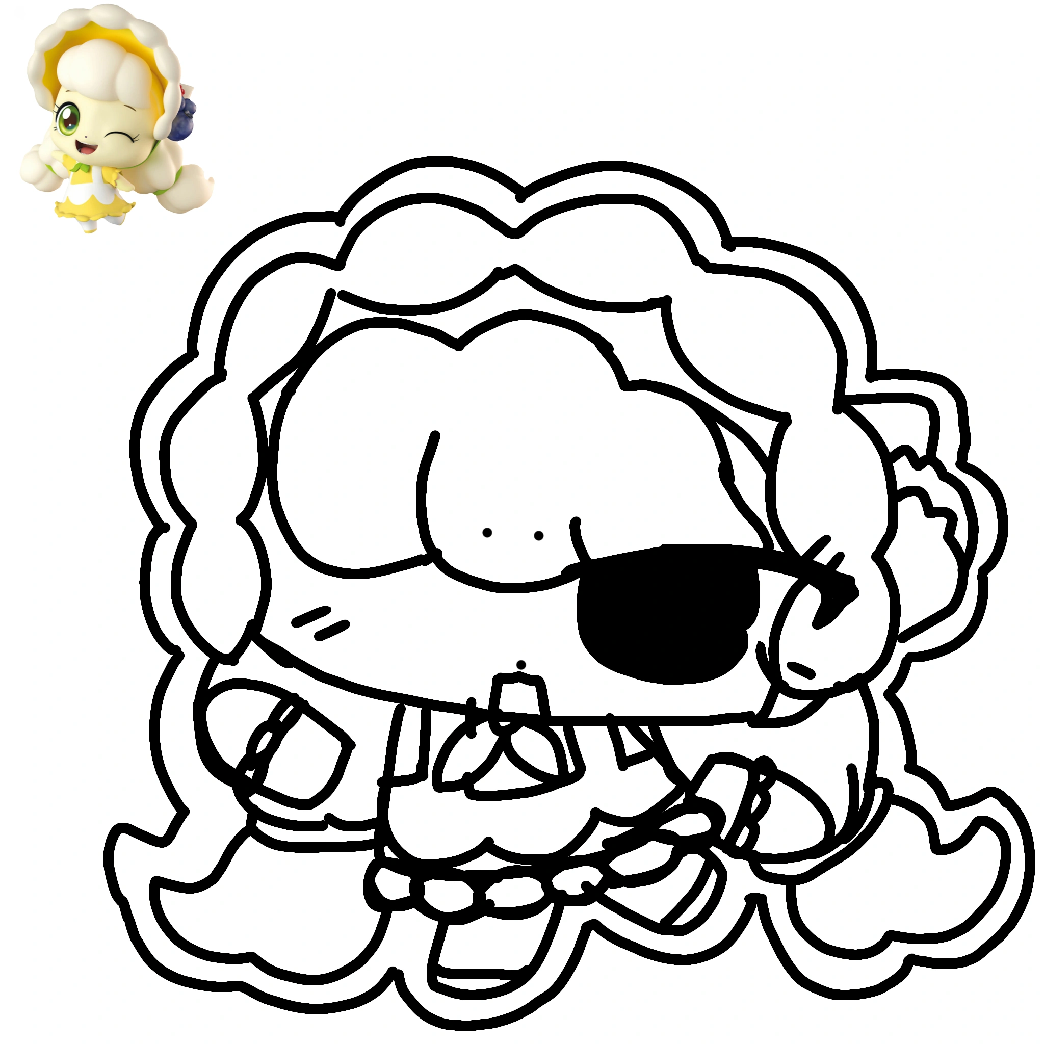 My first catch teenieping art:p | Fandom