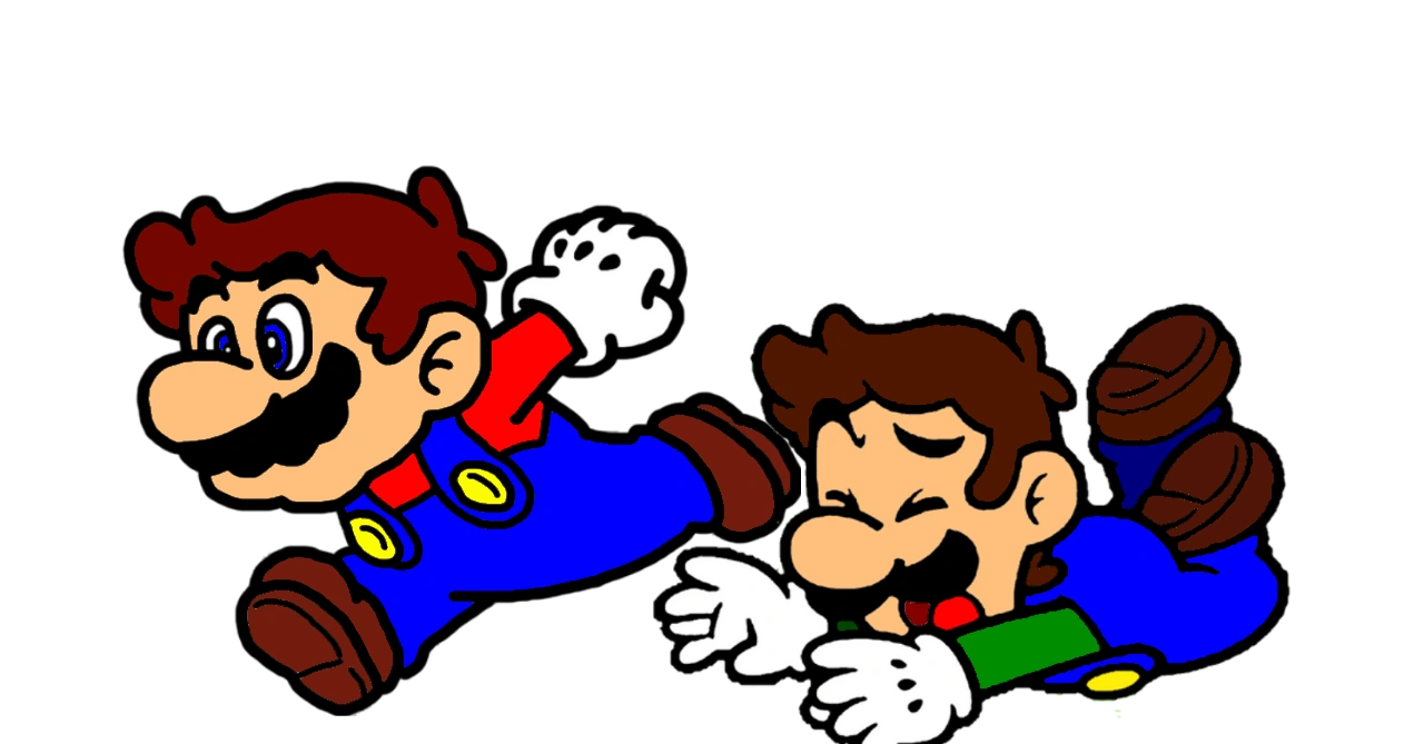 Small Mario Running and Small Luigi Ouch | Fandom