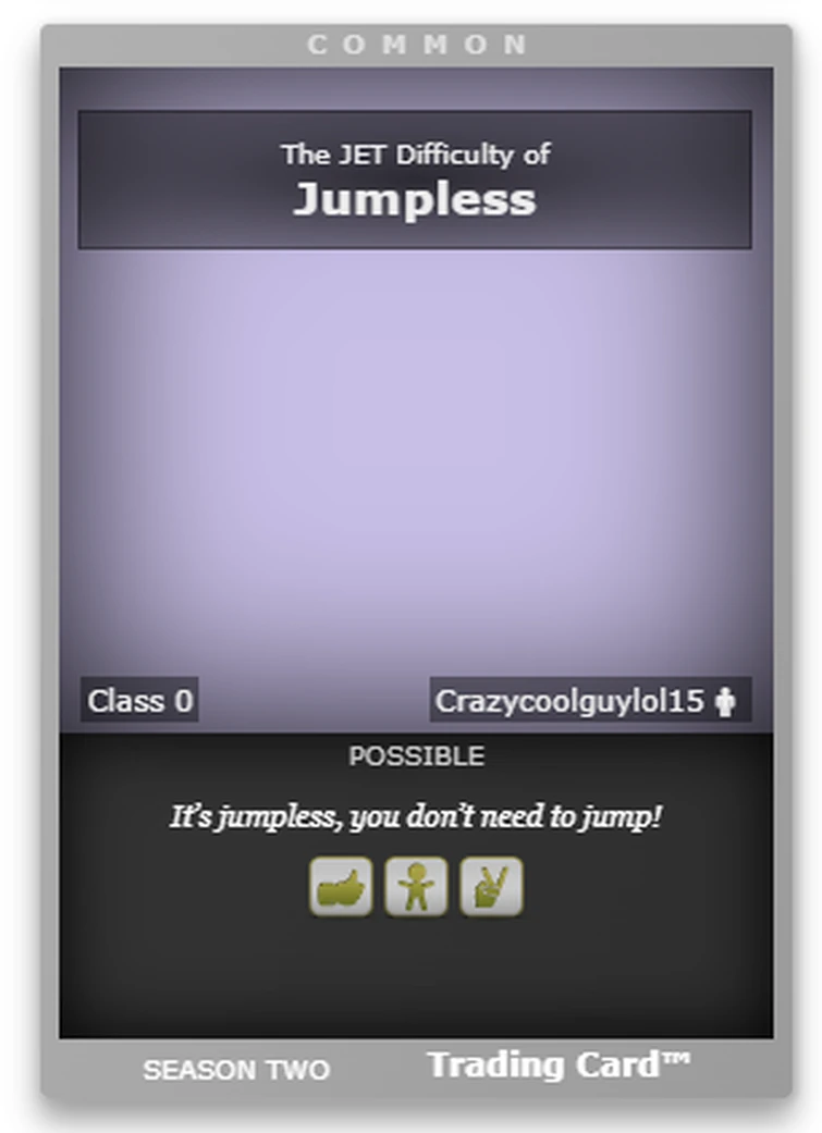 JJT Difficulty Trading Cards: SEASON 2! | Fandom