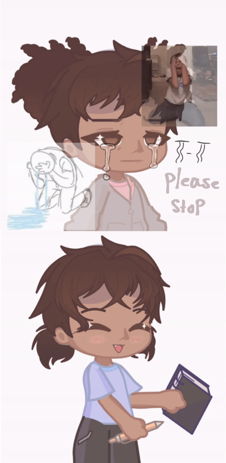 Me watching my past self write the cringest and weirdest oc lore | Fandom