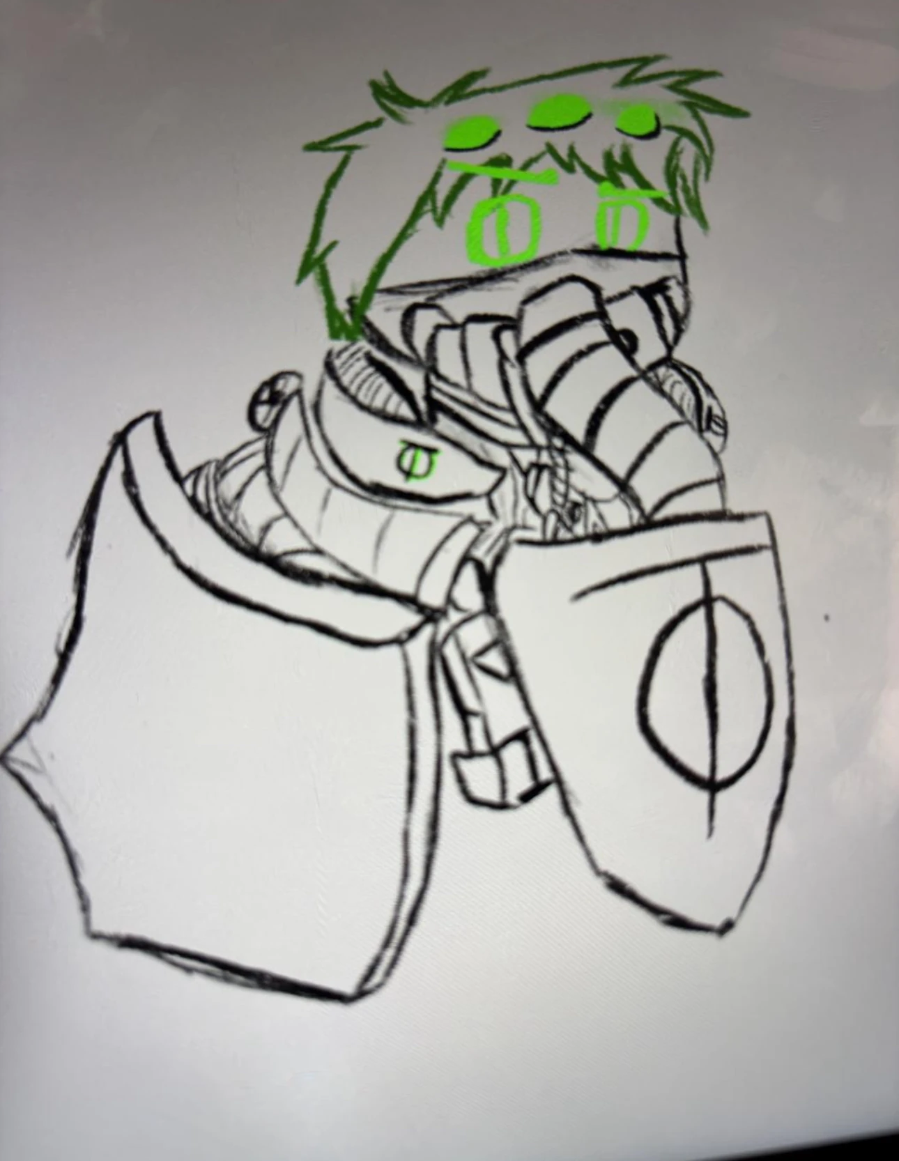 WIP drawing of Temporal | Fandom