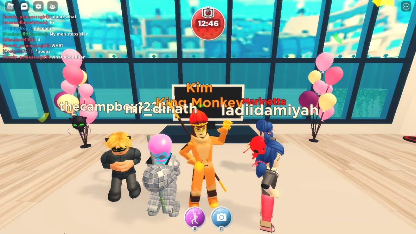 Another image at the secret party. | Fandom