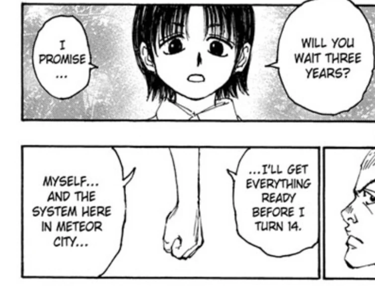 How old was Chrollo in chapters 395-397 flashback (see comments for ...