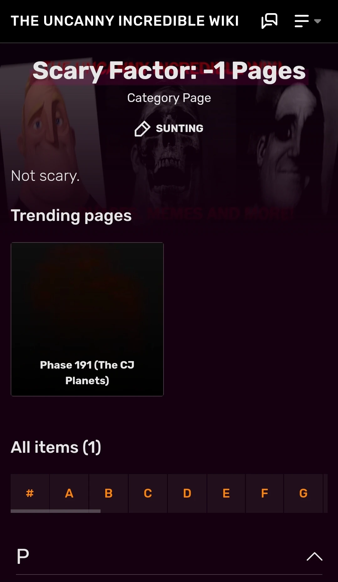 Apparently Phase 1 was Scarier than CJ's Phase 191 | Fandom