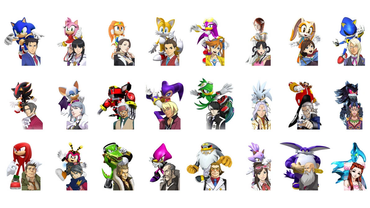 Sonic Characters as Ace Attorney Characters | Fandom