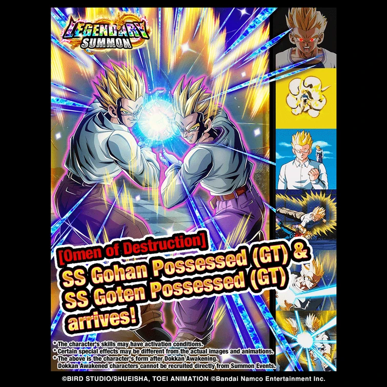 New LR Possessed Gohan & Possessed Goten details! | Fandom