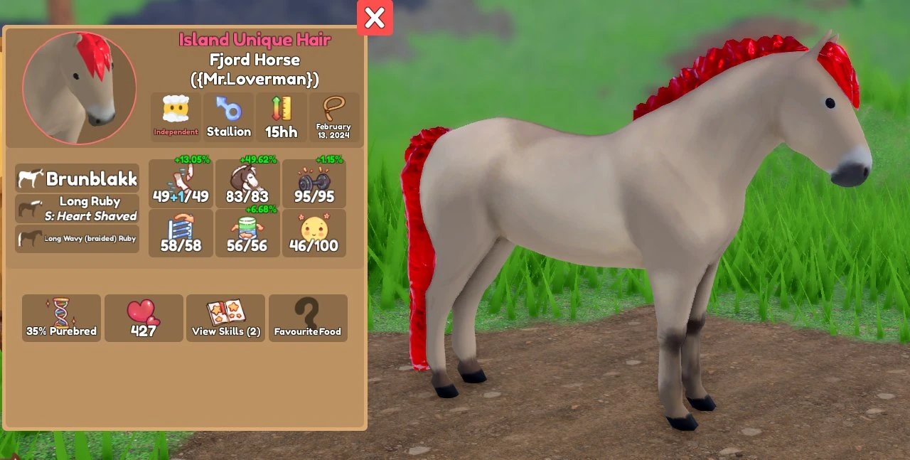 Taking offers on ruby bb fjord! | Fandom