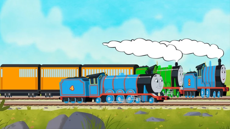The Three Railway Engines (AEG) | Fandom