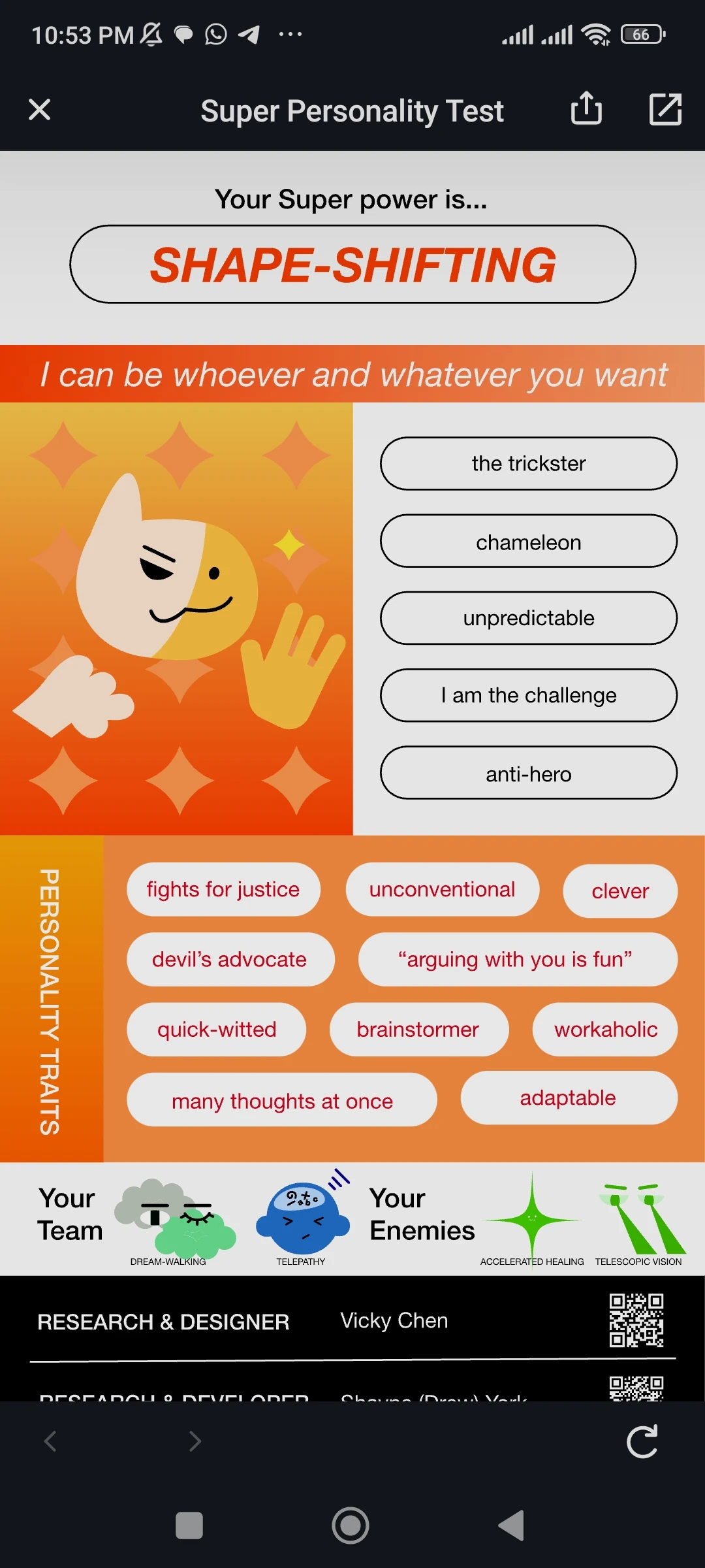 Your superpower quiz? | Fandom