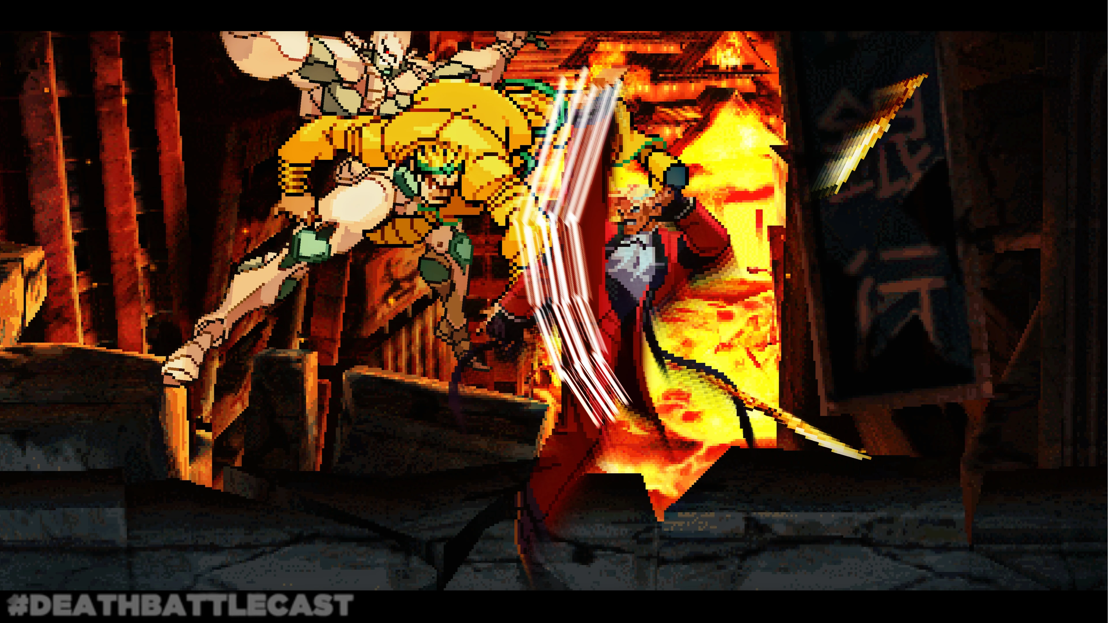 "Heaven’s Round" DIO Brando vs Rugal Bernstein (JoJo’s Bizarre Adventure vs King of Fighters ...