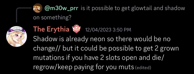 try for shadow-glowtail diamond boreal | Fandom