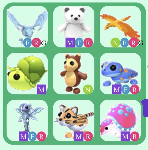 percent to neon frost | Fandom