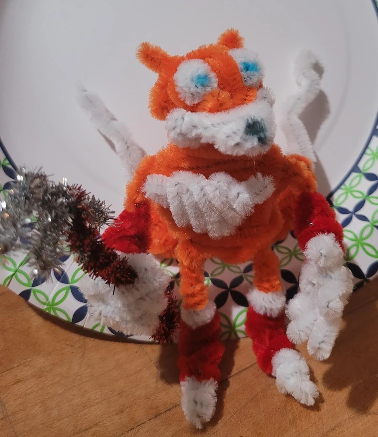 I made Tails with pipe cleaners | Fandom