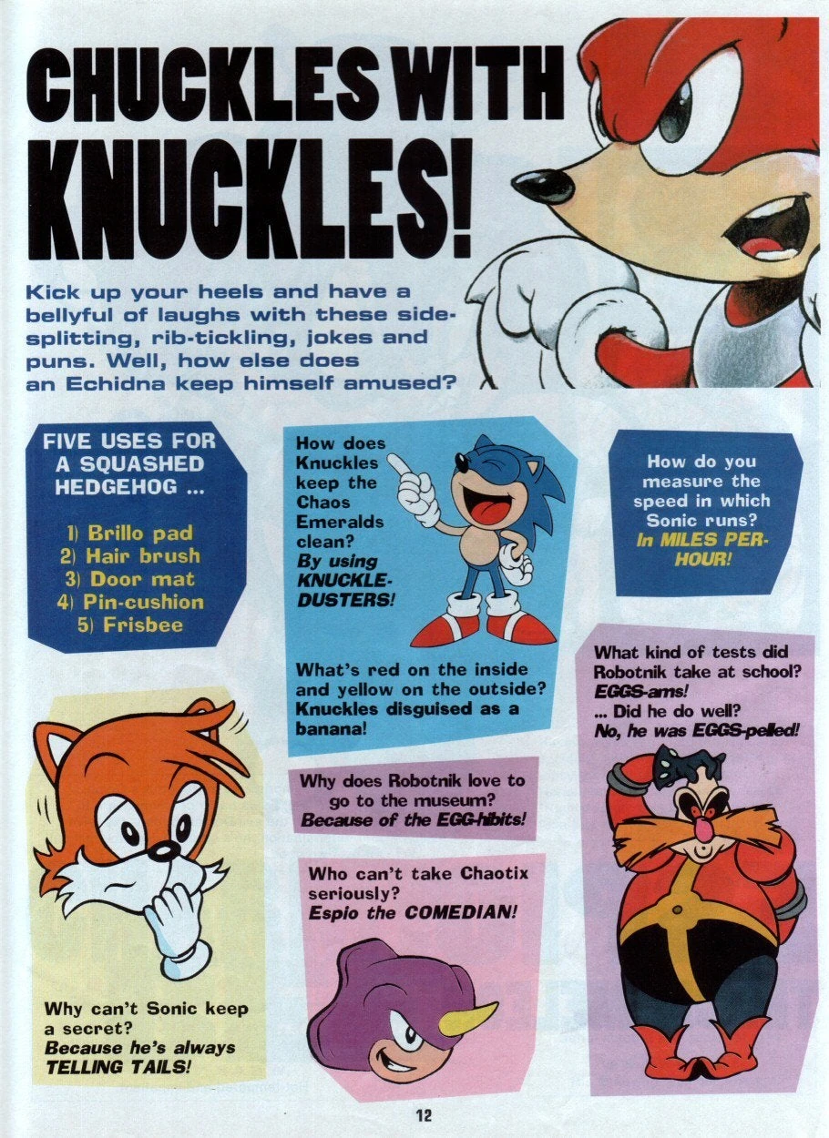 "Unlike sonic i don't chuckle" | Fandom