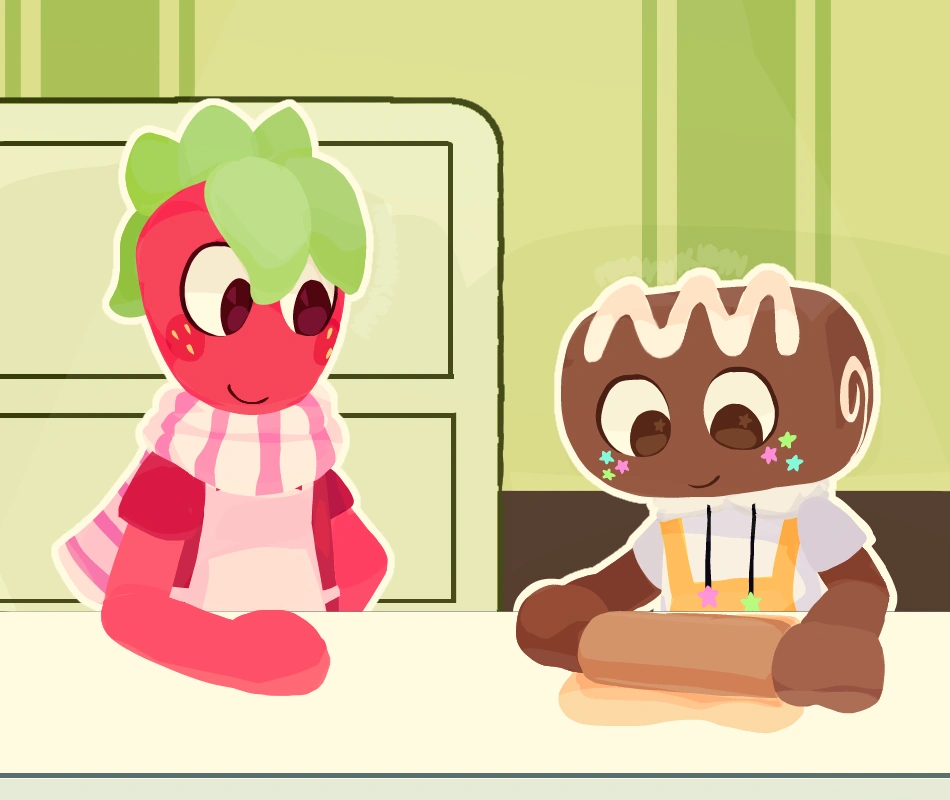 sprout and cosmo baking remake! :D | Fandom