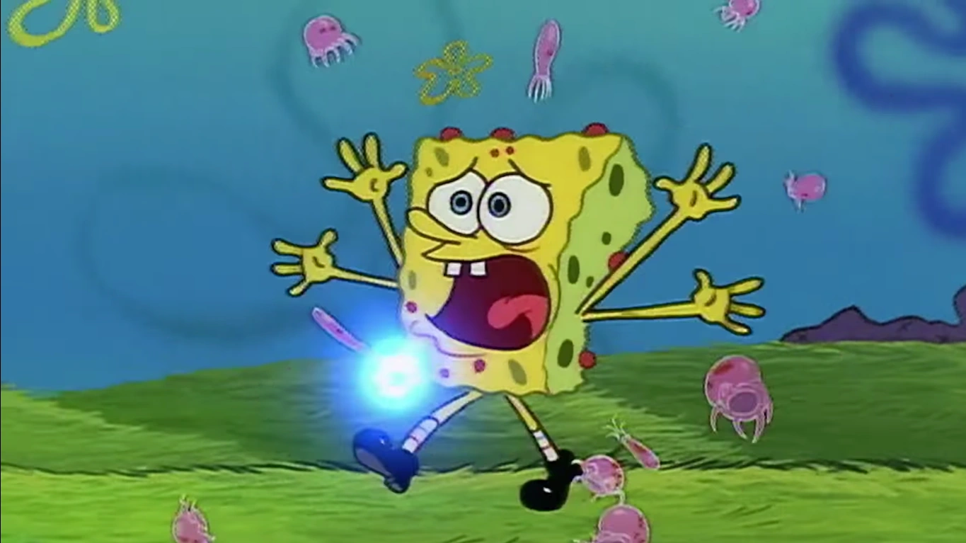 i guess spongebob can feel pain | Fandom