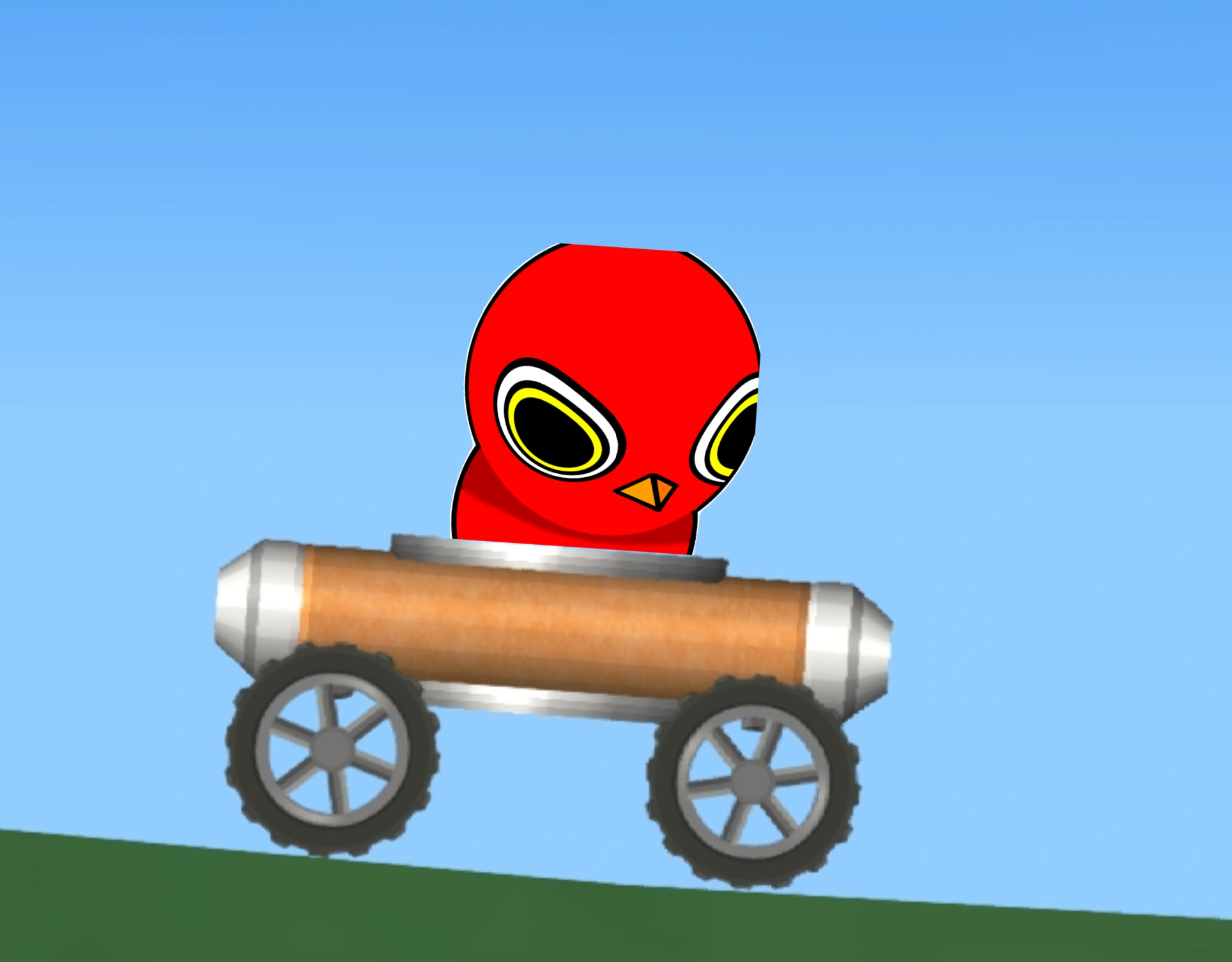 Red boi has very cool car | Fandom