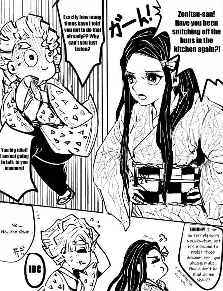 nezuko mad at zenitsu | Fandom