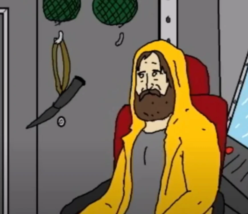 Warning guy | Fandom