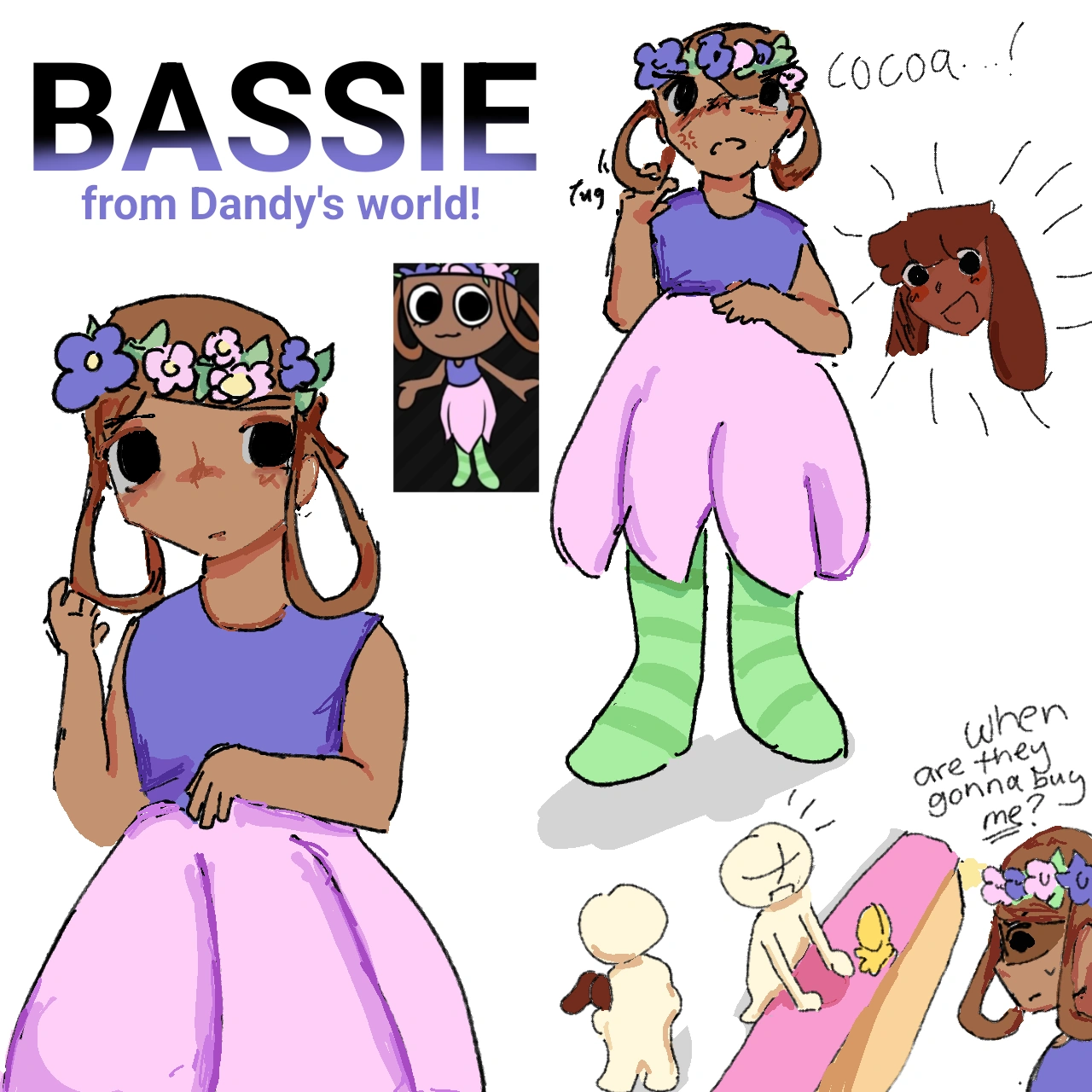 BASSIE BUT HUMAN DOODLE | Fandom