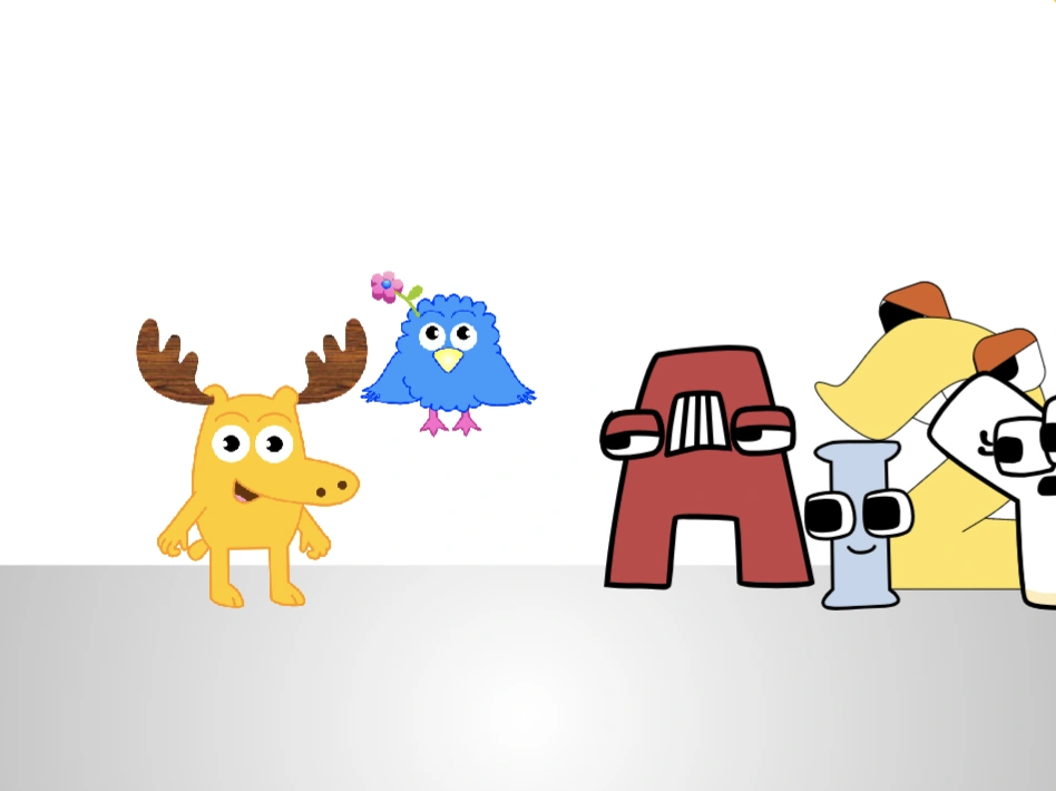 Moose and Zee arrive in Alphabet Lore | Fandom