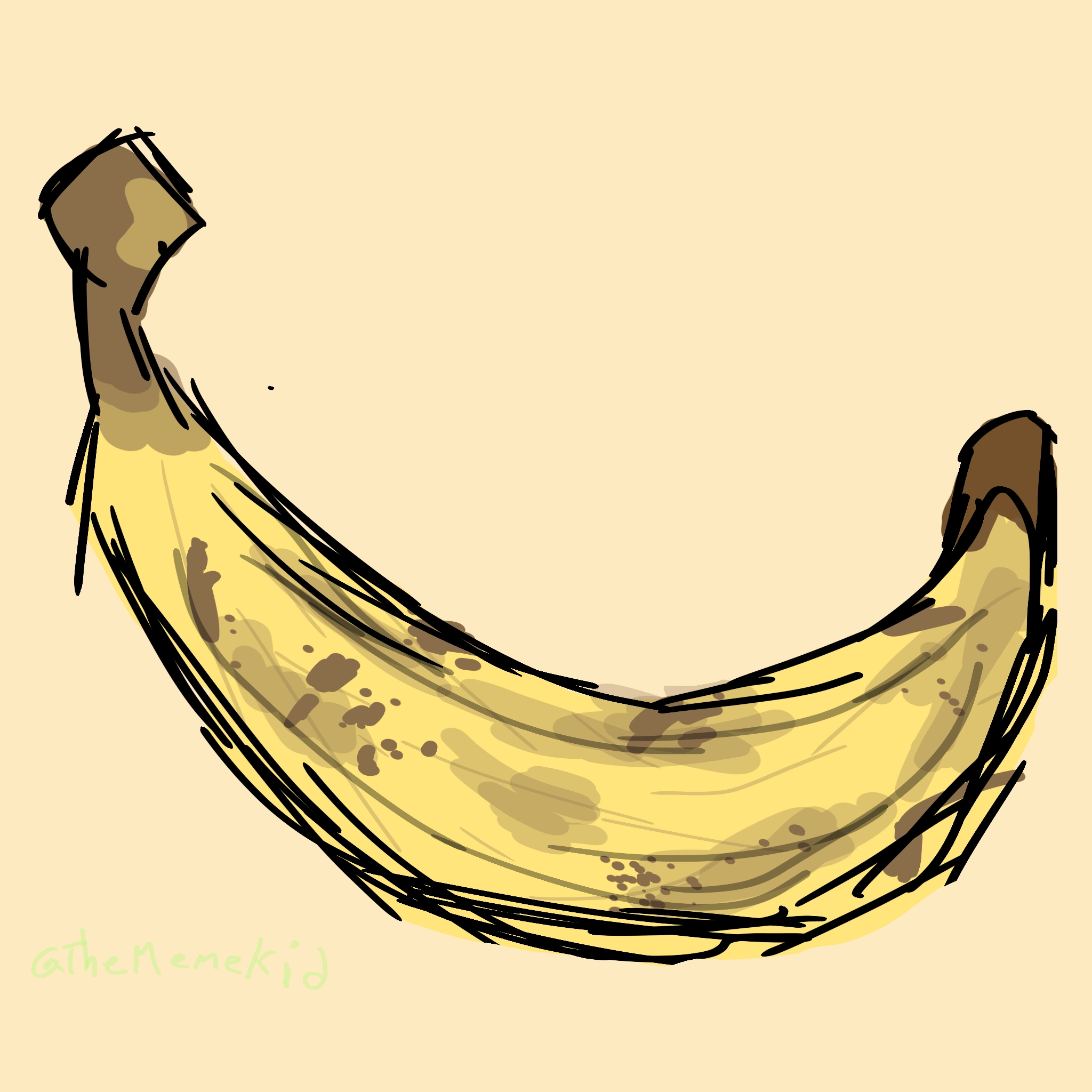 I drew this with a banana | Fandom
