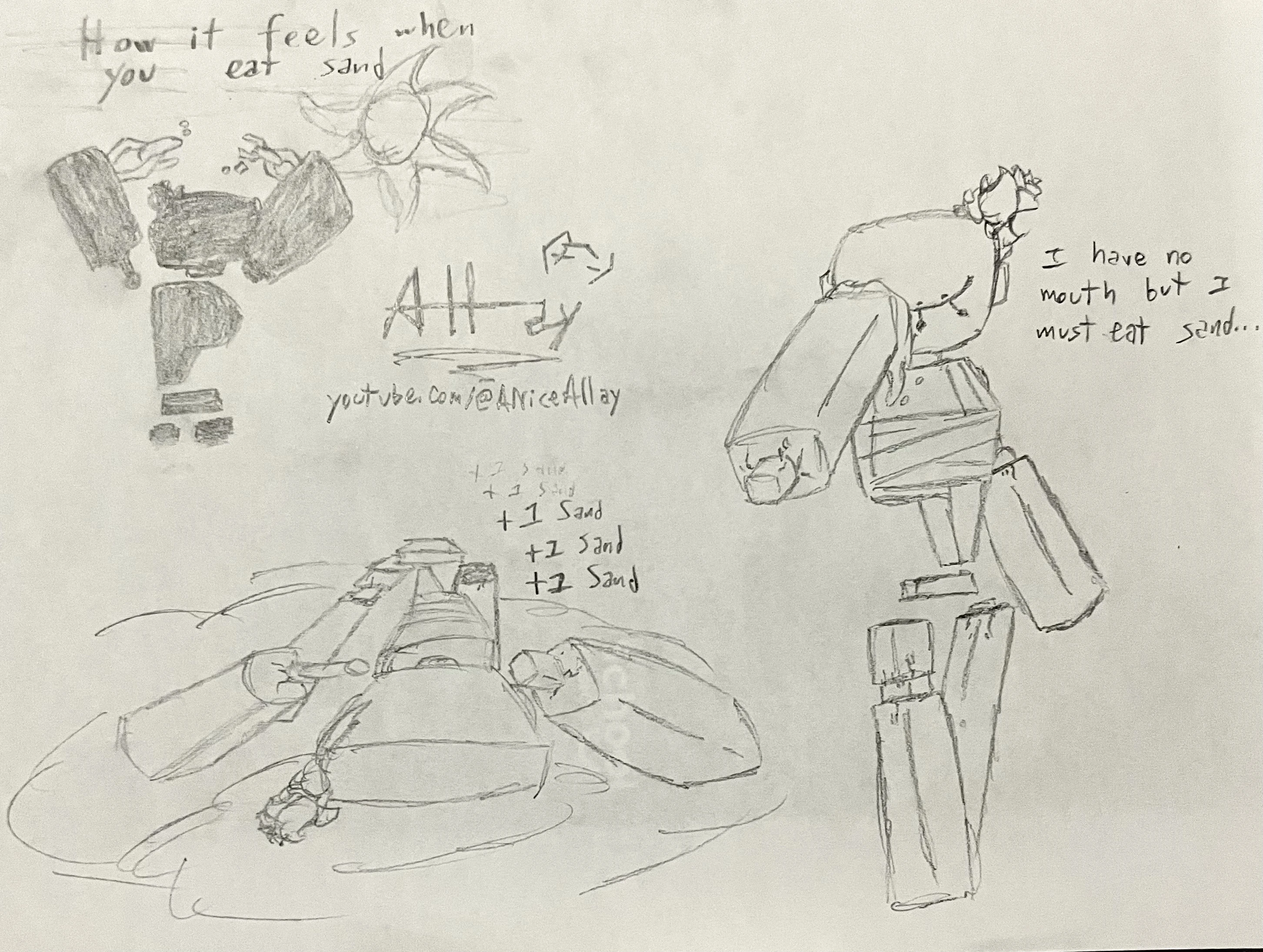 Harken eating Sand | Fandom