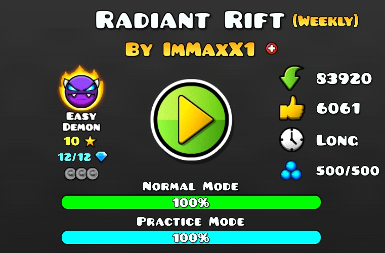 New hardest level Radiant Rift | Fandom