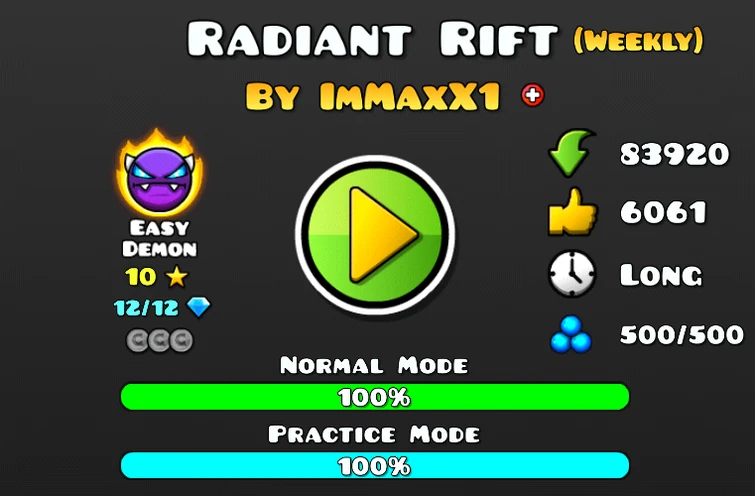New hardest level Radiant Rift | Fandom