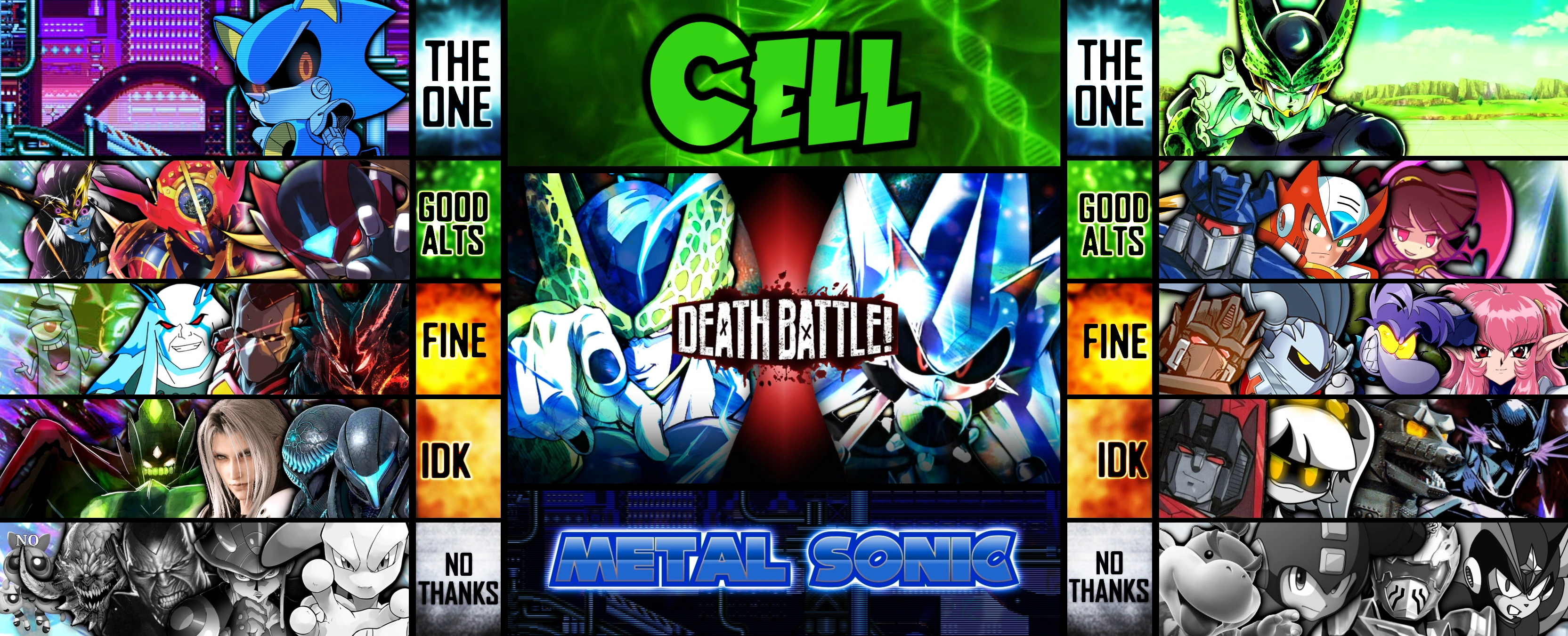 Cell and Metal Sonic Dual MU tier list | Fandom