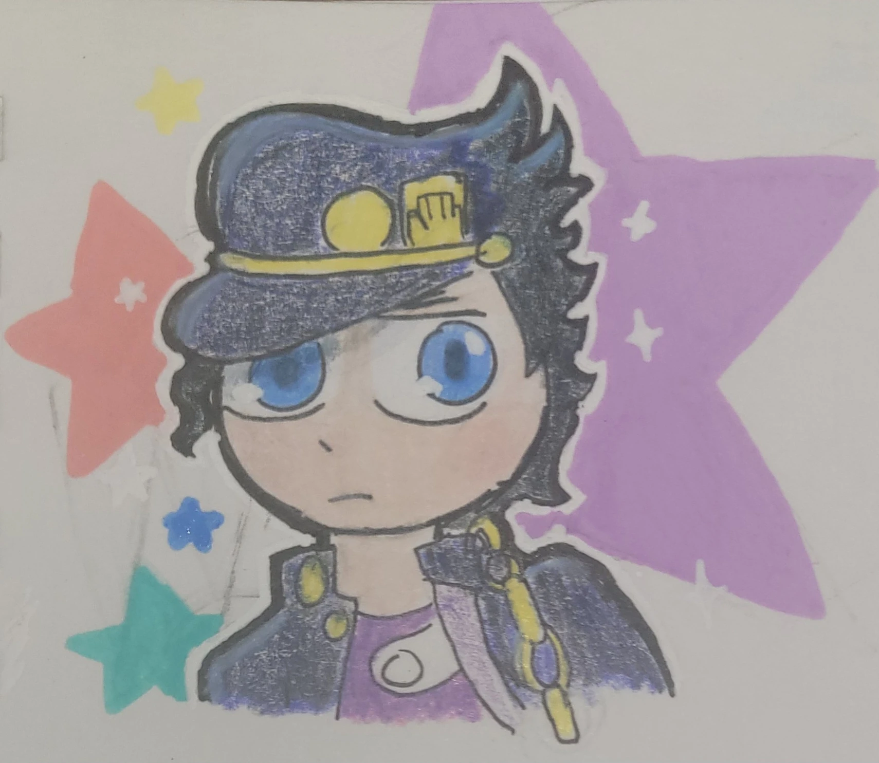 UPDATED JOTARO DRAWING!! | Fandom
