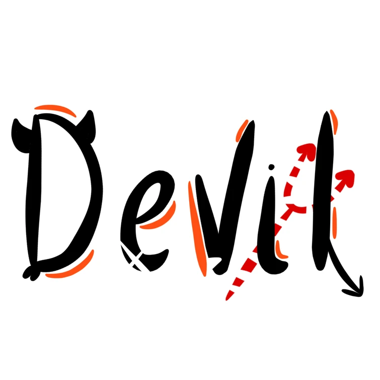 can't spell devil without evil WOAH | Fandom