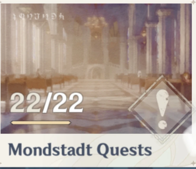 ALL MONDSTADT WORLD QUESTS DONE!! | Fandom