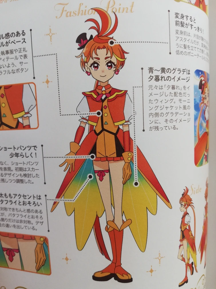 The information of Cure Wing/Tsubasa Yuunagi (on 20th Anniversary ...