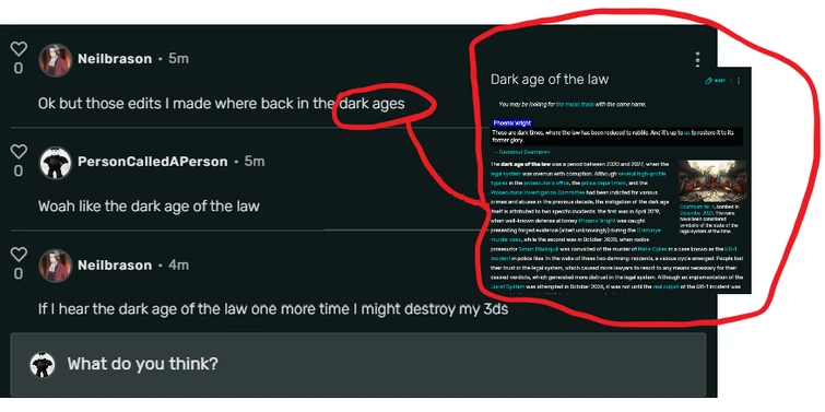 Most actually decent of a person culprit | Fandom