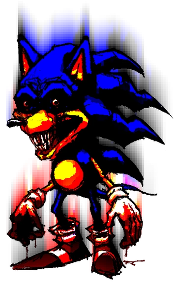 sonic.exe skin idea | Fandom