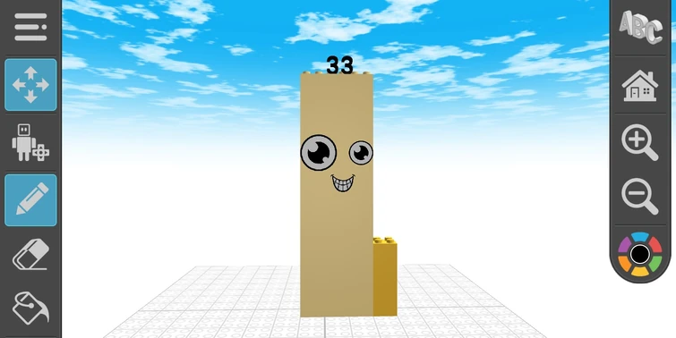 My own Numberblocks (31-39) | Fandom