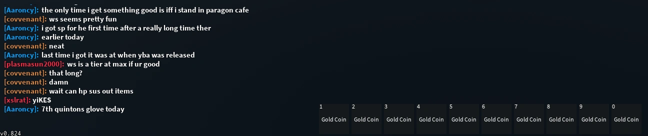 Met Aaroncy (OWNER OF STARDUST HEAVEN) in a YBA Server. | Fandom