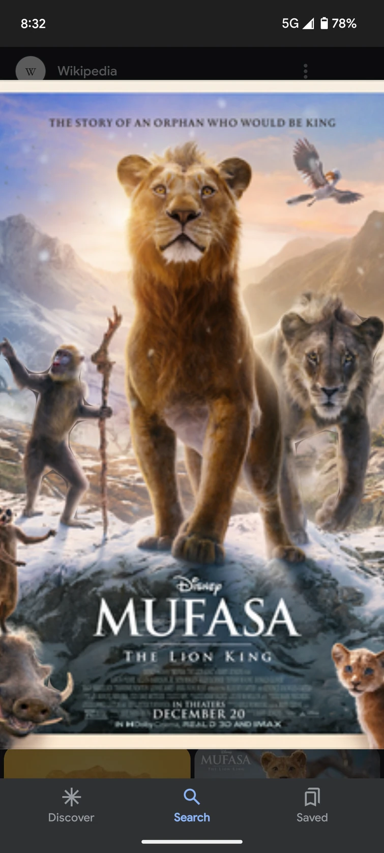 To who ever watched Mufasa The Lion King | Fandom
