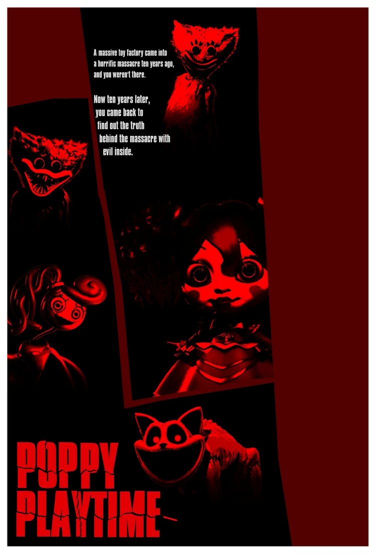 Poppy Playtime Fan-Made Poster VI | Fandom