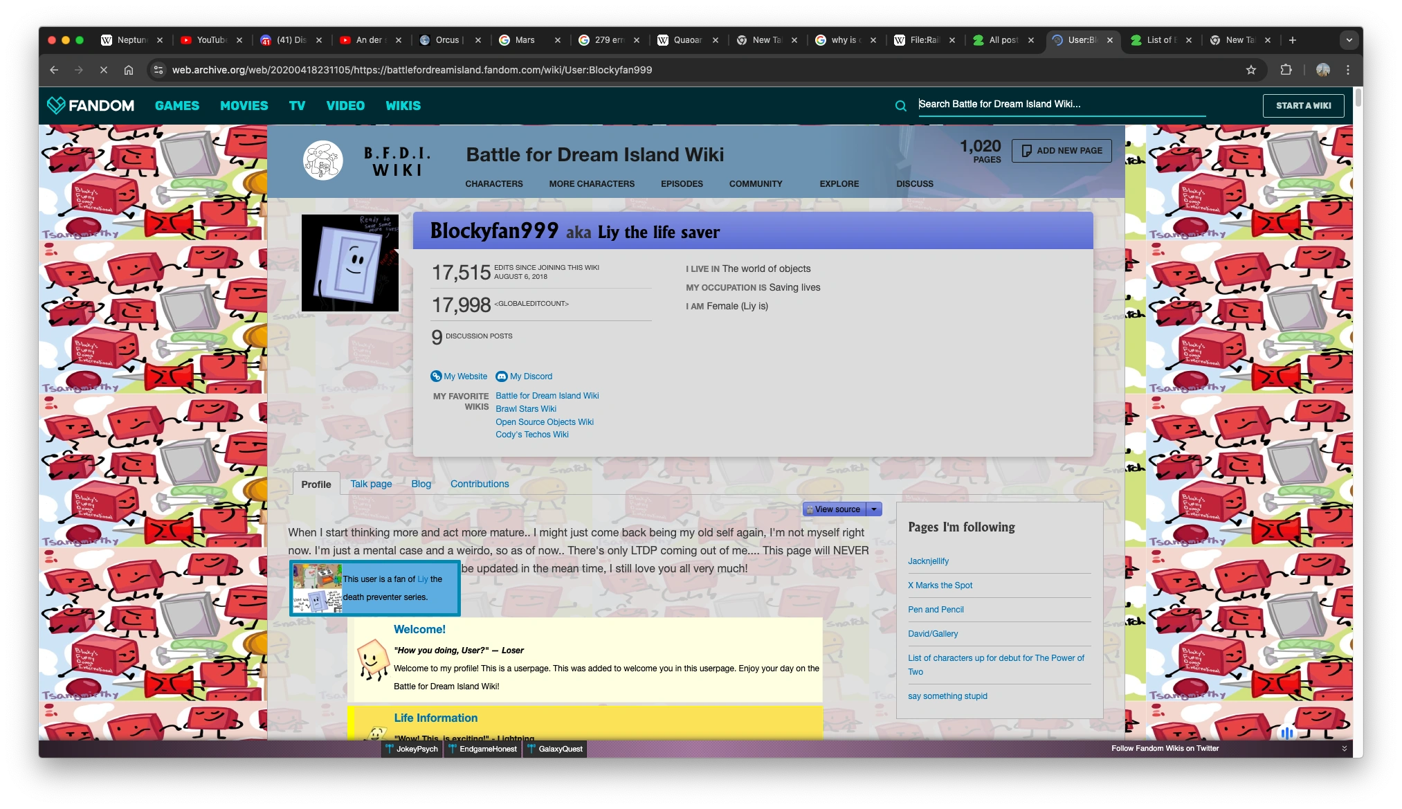 WHO REMEMBER OLD BFDI WIKI | Fandom